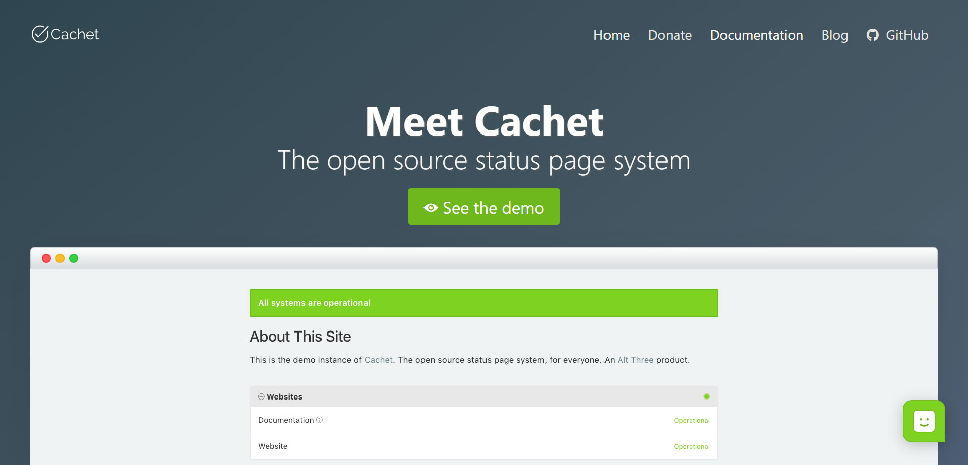 Cachet - Featured Best Projects built with Laravel today