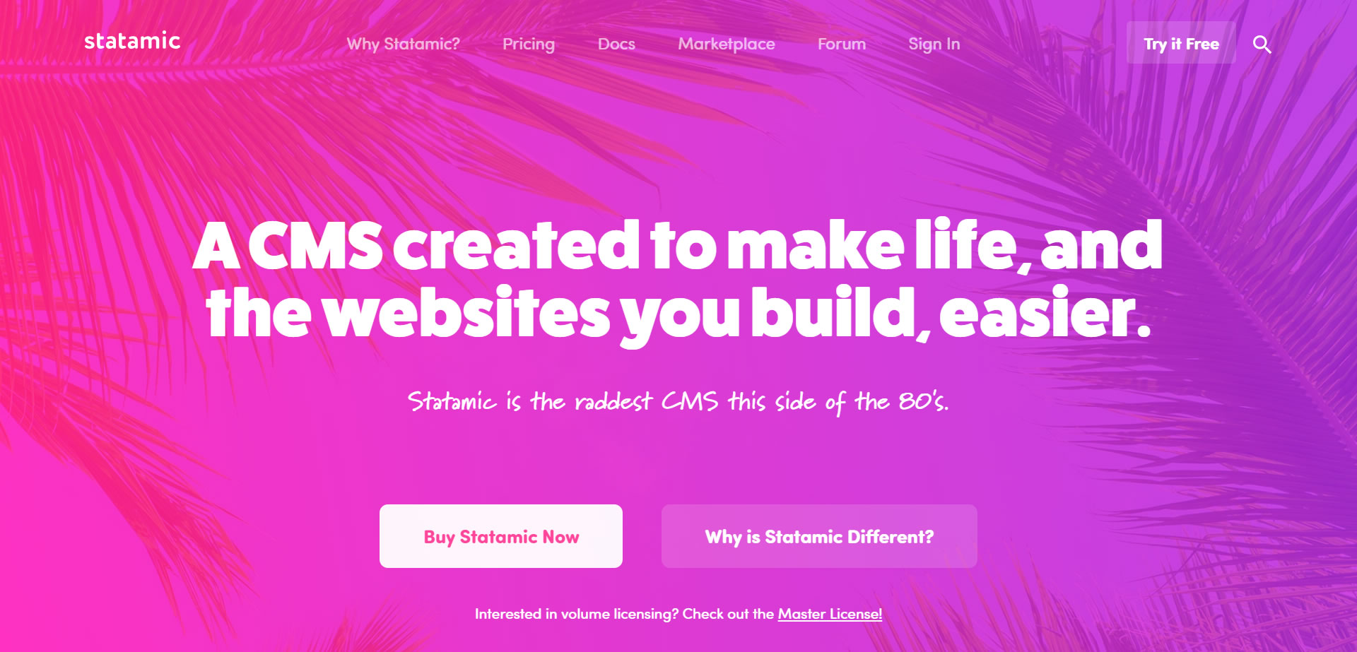 Statamic - Featured Best Projects built with Laravel today