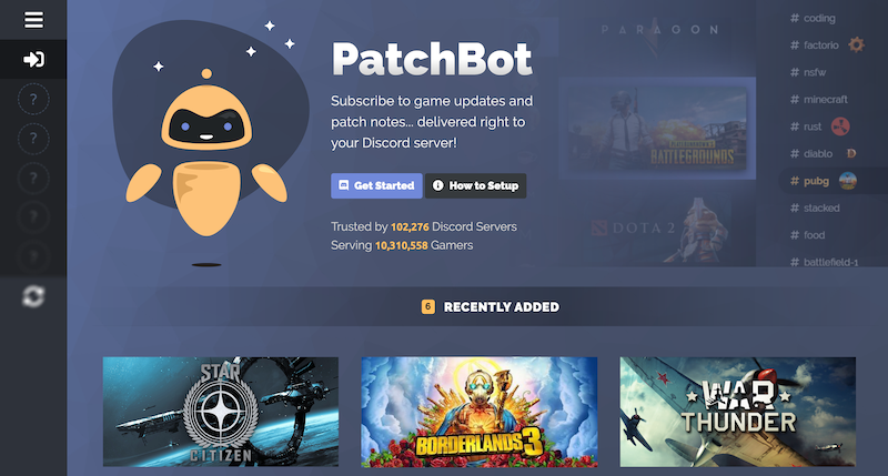 PatchBot - Featured Best Projects built with Laravel today