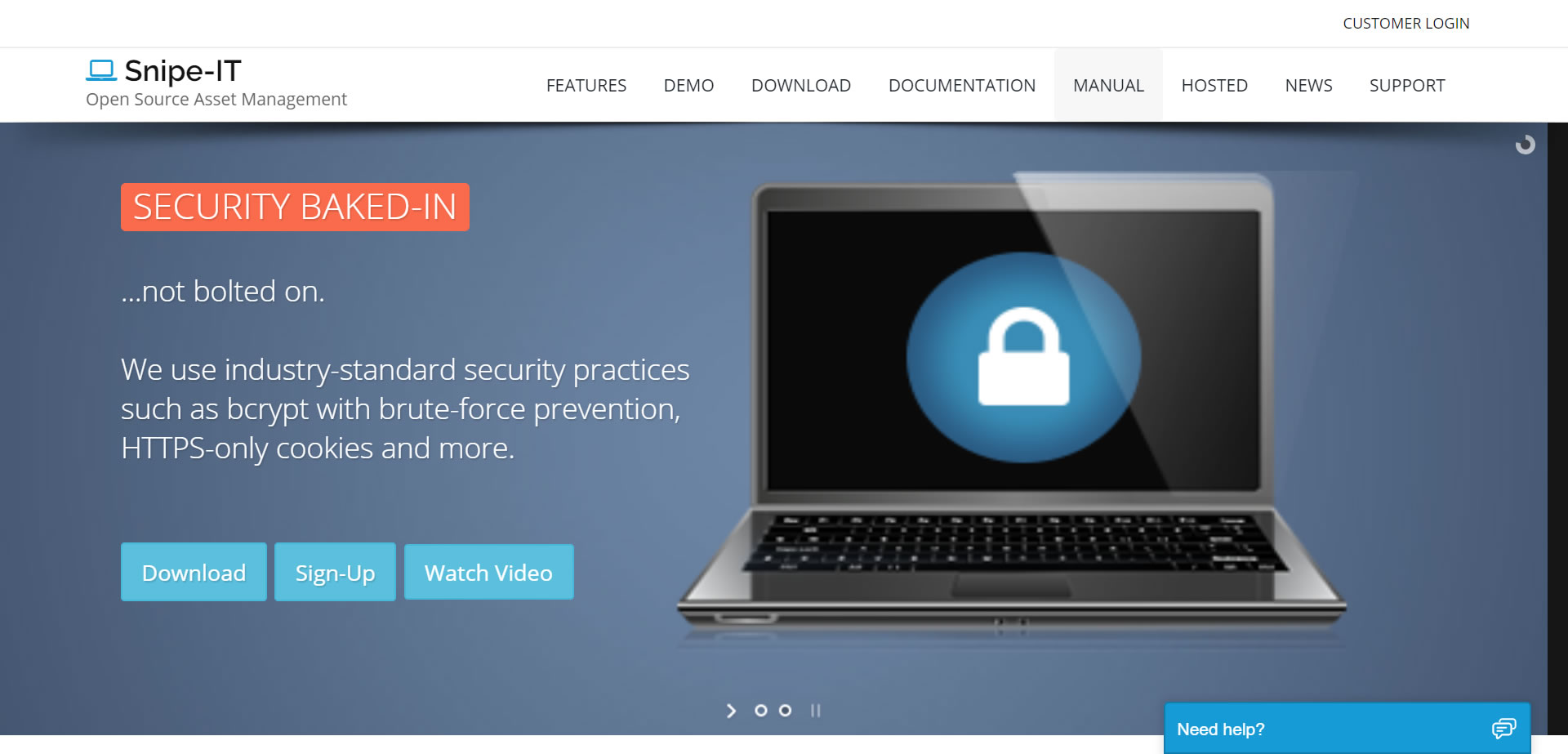 Snipe-IT - Featured Best Projects built with Laravel today